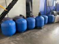 China Auto HDPE Sand Filter Tank Extrusion Blow Molding Machine 160L 230kg/h for sale