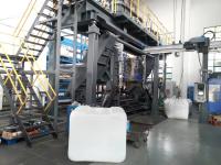 China 1000L IBC Tank Extrusion Blow Molding Machine Servo Hydraulic 1200L Capacity for sale