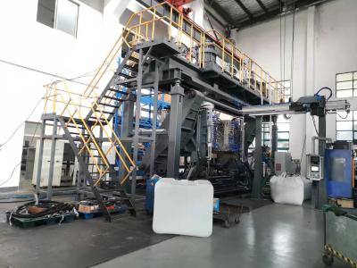 China 500-1200L IBC Water Tank Plastic Extrusion Blow Molding Machine 1300kN Clamping Force for sale