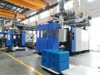 China TDB-160D Traffic Barrier Extrusion Blow Molding Machine 380V 160L for Open Top Drums for sale