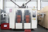 China Plastic HDPE Extrusion Blow Molding Machine PP Bottle Making Small for sale