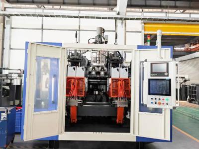 China Lubricating Oil Bottle Jerry Can Making Machine Servo System EBM Extrusion Blow for sale