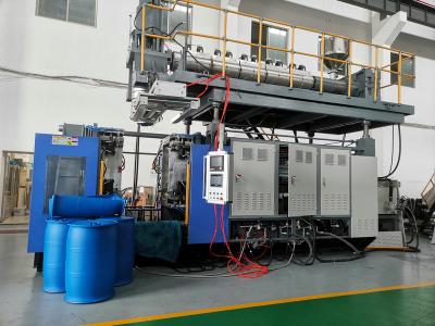 China 210L TR571 EBM Extrusion Blow Molding Machine Double Ring Chemical Drum Big Barrel 380kg/h for sale