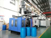 China 210L TR571 EBM Extrusion Blow Molding Machine Double Ring Chemical Drum Big Barrel 380kg/h for sale