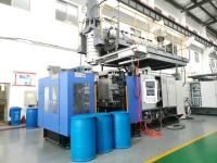 China 210L TR571 EBM Extrusion Blow Molding Machine Double Ring Chemical Drum Big Barrel 380kg/h for sale