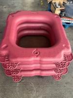 China Floating Object Extrusion Blow Molding Machine Recycled HDPE Plastic Pallet for sale