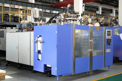 China 500ml HDPE Milk Bottle Extrusion Blow Molding Machine High Output Automatic for sale