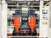 China Tongda HTSII-2L 4 Cavity Extrusion Blow Molding Machine for 300-500ml Disinfectant Bottles for sale
