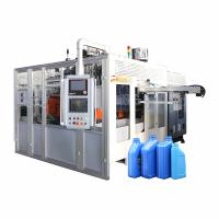 China White PE Making Milk Bottle Blow Molding Machine Double Station for sale
