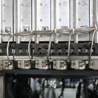 China Small Plastic Milk Bottle Blow Molding Machine 0.6 Mpa Customized for sale