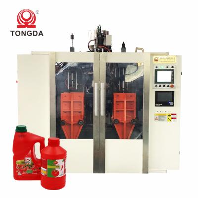 China 5L HDPE PC Bottle Blow Molding Machine Automatic Double Station 110kg/h for sale