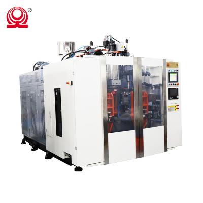 China 2L HDPE Chemical Blow Molding Machine for Motor Oil Lubricants Bottles 60kg/h Output for sale