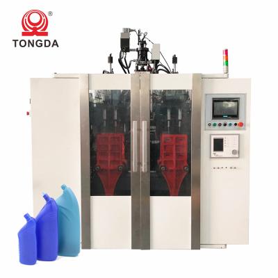 China 2 Cavity Milk Bottle Blow Molding Machine 2L 44 KN Clamping Force High Speed HDPE for sale