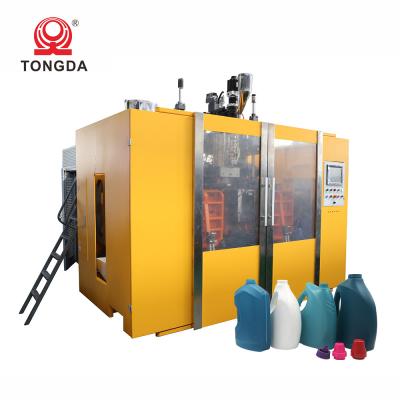 China HDPE Jerrycan Blow Molding Machine 12L Double Station 37kW Extrusion Blow Moulder for sale