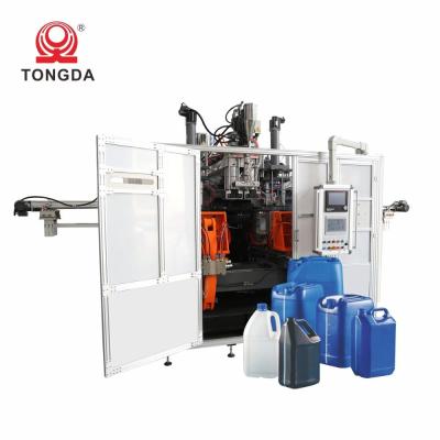 China Hydraulic 12L HDPE Plastic Blow Molding Machine Extrusion Fully Automatic 110mm Screw for sale