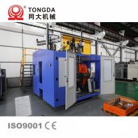 China Plastic Jerry Can Blow Molding Machine Double Station 12L HDPE Canister 158kN Clamping for sale
