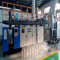 China 5 Gallon TRITAN PC Bottle Blow Molding Machine Extrusion 25L Accumulator 82mm Screw for sale