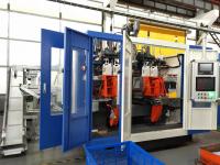 China EBM Extrusion Blow Molding Machine 4L HDPE Lubricant Oil Jerry Can Making Machine 12L Max for sale