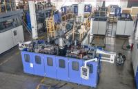 China Double Station Jerry Can Extrusion Blow Molding Machine 20L 25L 30L Stackable HDPE EBM for sale