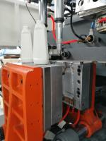 China HDPE Extrusion PE Blow Molding Machine Double Station 500ml 1L Fully Automatic for sale