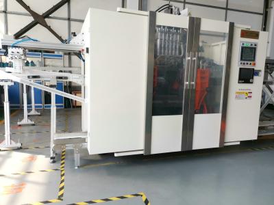 China Automatic 750ml Plastic Milk Bottle Blow Molding Machine 30kW 0.6MPa HTSII3L for sale