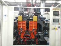 China 12L HDPE Plastic Blow Molding Machine Hydraulic Extrusion Fully Automatic 130kg/h for sale