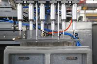 China 300ml Jelly Making Extrusion Blow Molding Machine Multi Die Heads High Efficiency for sale