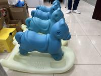 China TONGDA TDB50F 50L Plastic Horse Toy Blow Molding Machine Extrusion Moulding 90mm Screw for sale