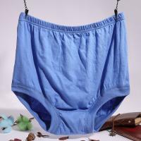 China Mid Rise Briefs Mens Cotton Boxer Shorts Underwear Ultra Soft Loose Cotton Elderly for sale
