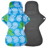 China Bamboo Charcoal Reusable Sanitary Pads For Heavy Flow Menstrual Pads Washable for sale