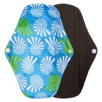 China Bamboo Charcoal Reusable Sanitary Pads For Heavy Flow Menstrual Pads Washable for sale