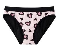 China Leak Proof Period Proof Underwear For Teenage Undies Cotton Leopard Print Style Heavy Flow for sale