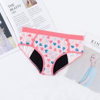 China Heavy Flow Organic Cotton Menstrual Underwear For Teens 4 Layer Leakproof Absorbing for sale