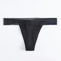 China Leak Proof Reusable Period Panties Thong Underwear Breathable Cotton Sexy Lace Design for sale