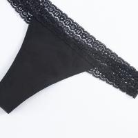 China Leak Proof Reusable Period Panties Thong Underwear Breathable Cotton Sexy Lace Design for sale