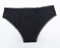 China Plus Size Leakproof 4 Layer High Absorbency Menstrual Briefs Lace Period Panties Resusable Cotton Period Underwear for sale