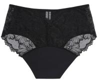 China Lace Reusable Period Panties Underwear Plus Size Sexy See Through Washable Menstrual Panties for sale