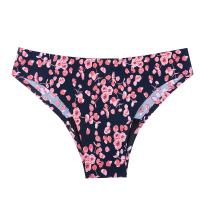 China Seamless Teen Period Panties Teenagers Wearing Briefs Laser Cut Low Waist 4 Layers 8 Colors for sale