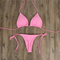 China Garter Sexy Lingerie Bra Set With Push Up Bra Swimwear Bikini String Bathing For Fat Women for sale