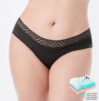 China Washable Period Panties For Heavy Flow Plus Size 4xl 4 Layer Leak Proof Menstrual Underwear for sale