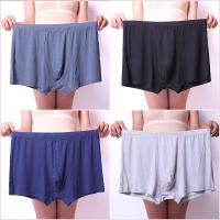 China Mens Breathable Boxer Shorts Briefs Plus Size Middle Aged Elderly Cotton Soft Underpants for sale