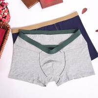 China Men'S Cotton Stretch Boxer Shorts 3xl Relaxed Fit Soft Casual Plus Size for sale