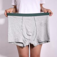 China Men'S Cotton Stretch Boxer Shorts 3xl Relaxed Fit Soft Casual Plus Size for sale