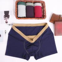 China Men'S Cotton Stretch Boxer Shorts 3xl Relaxed Fit Soft Casual Plus Size for sale