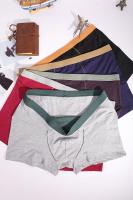 China Men'S Cotton Stretch Boxer Shorts 3xl Relaxed Fit Soft Casual Plus Size for sale
