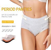 China Ladies Postpartum Heavy Period Panties Underwear 4 Layer Reusable Physiological Pants for sale