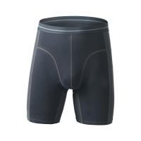 China White Compression Mens Cotton Boxer Shorts Underwear Soft Cotton Lengthened Legs Abrasive Pants for sale