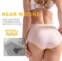 China Postpartum Reusable Period Panties For Heavy Flow Plus Size Cotton 3 Layer for sale