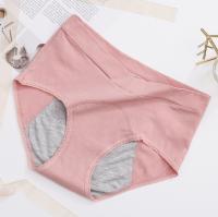 China Postpartum Reusable Period Panties For Heavy Flow Plus Size Cotton 3 Layer for sale