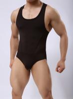 China Men'S Wrestling Wear Singlet Sportswear Gym One Piece Tops Fitness Jumpsuit for sale